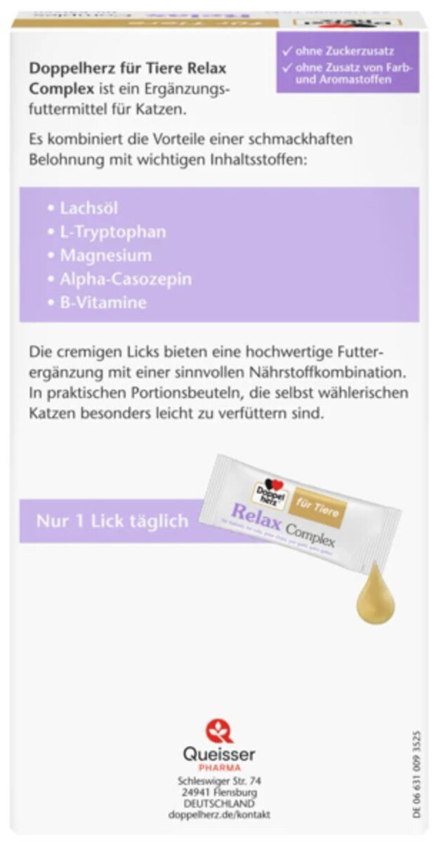 Relax Complex für Katzen